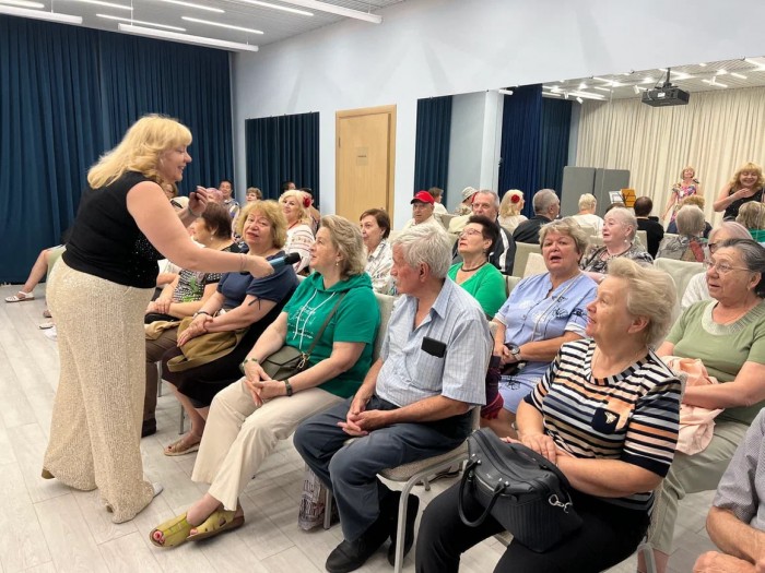 За Калужской заставой - В Центре долголетия «Черемушки» прошел вечер с ...